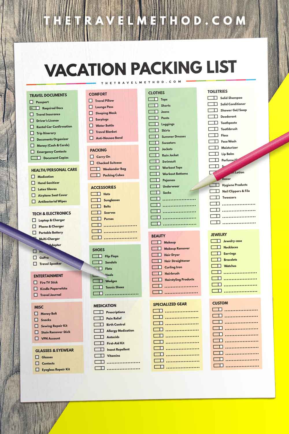 The Ultimate Vacation Packing List: 50+ Essentials You Need - The ...