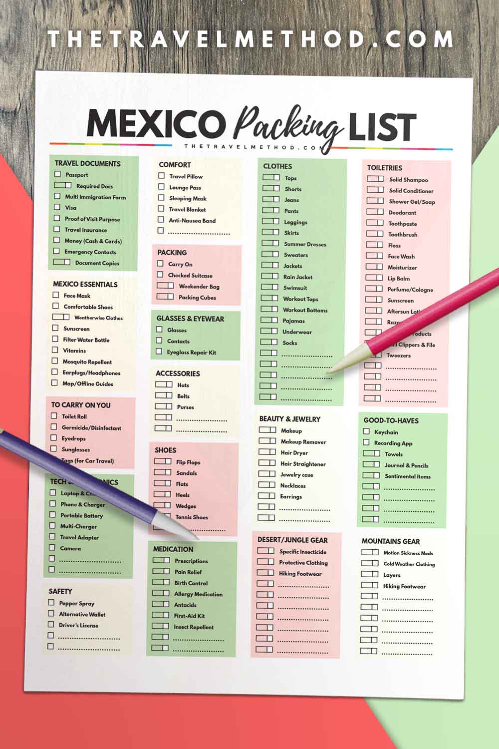 The Ultimate Mexico Packing List and Tips (with Downloadable PDF List ...